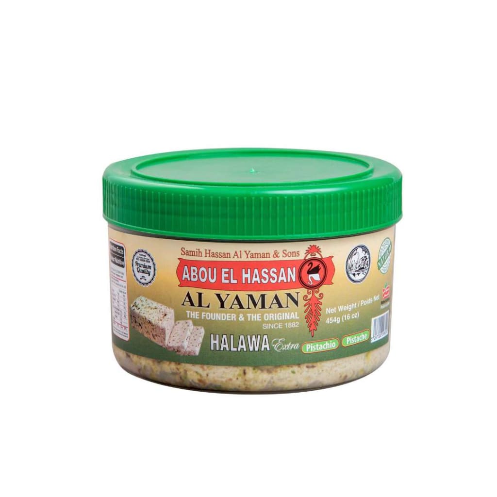 Al Yaman Halawa – Pistachio – 450g x 12 Boxes – Royal Brands Co