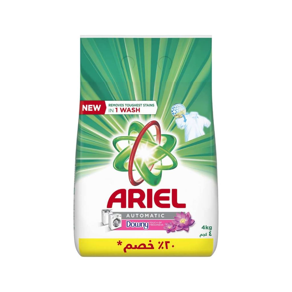 Ariel x Downy Automatic Laundry Detergent, 4kg x 4 Bags – Royal Brands Co
