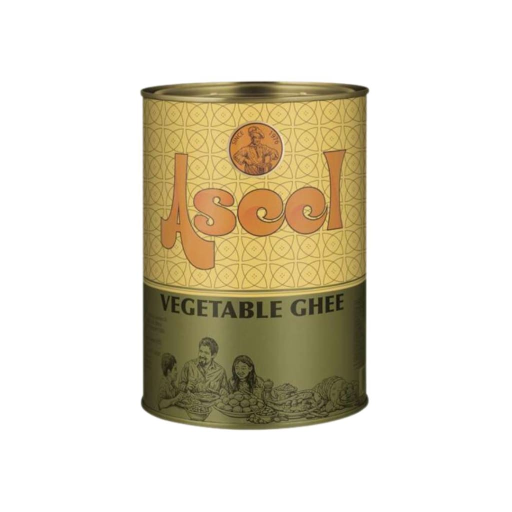 Aseel Vegetable Ghee 1Kg x 12 Cans – Royal Brands Co