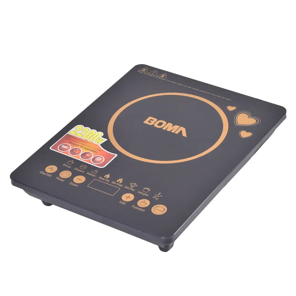 BOMA 220V 2200W Electric Induction Cooker Ceramic Glass – Royal Brands Co