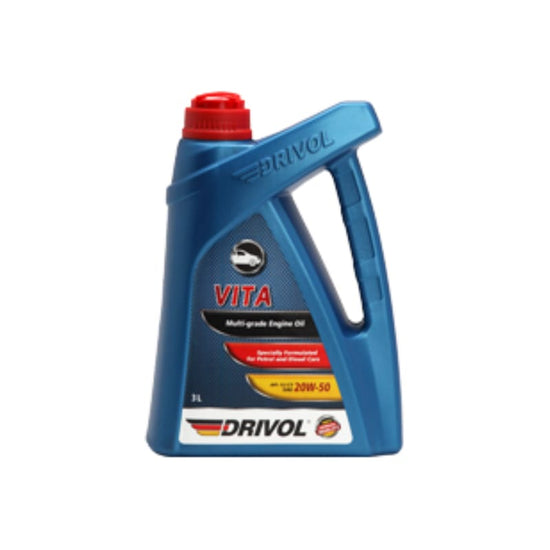 Drivol Motor Oil 20w50 4L – Royal Brands Co