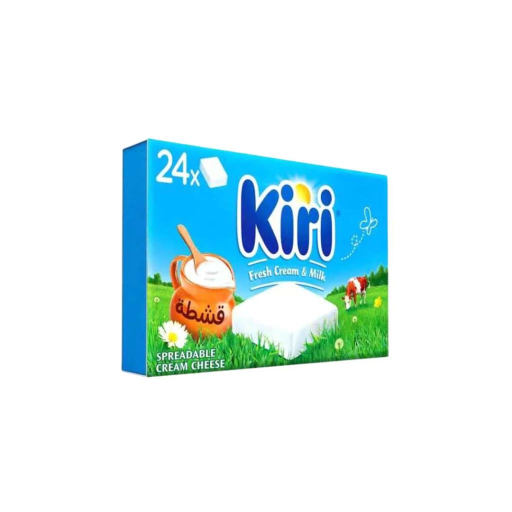 Kiri Spreadable Cream Cheese, 400g 24 pcs x 16 Boxes – Royal Brands Co